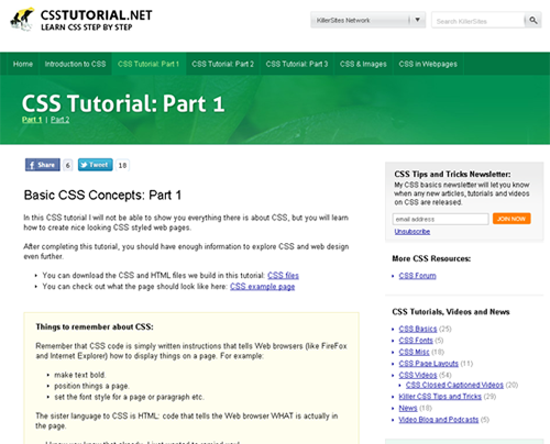 Learn css - 100+ CSS Reference Websites and Resources - PSDreviews