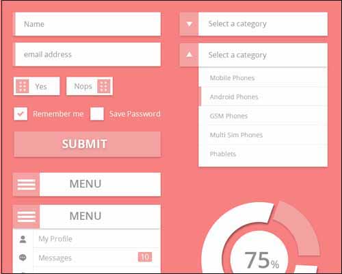 170+ Professional Free Photoshop UI Kits | PSDreviews