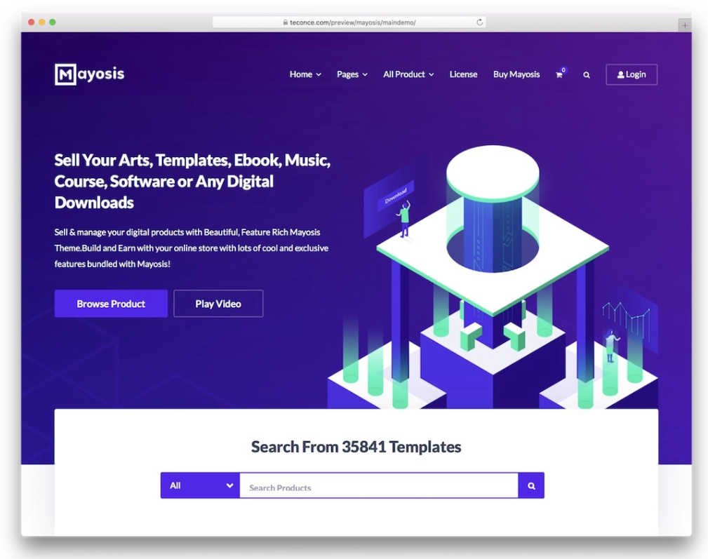 15 Best Easy Digital Downloads WordPress Themes - PSDreviews